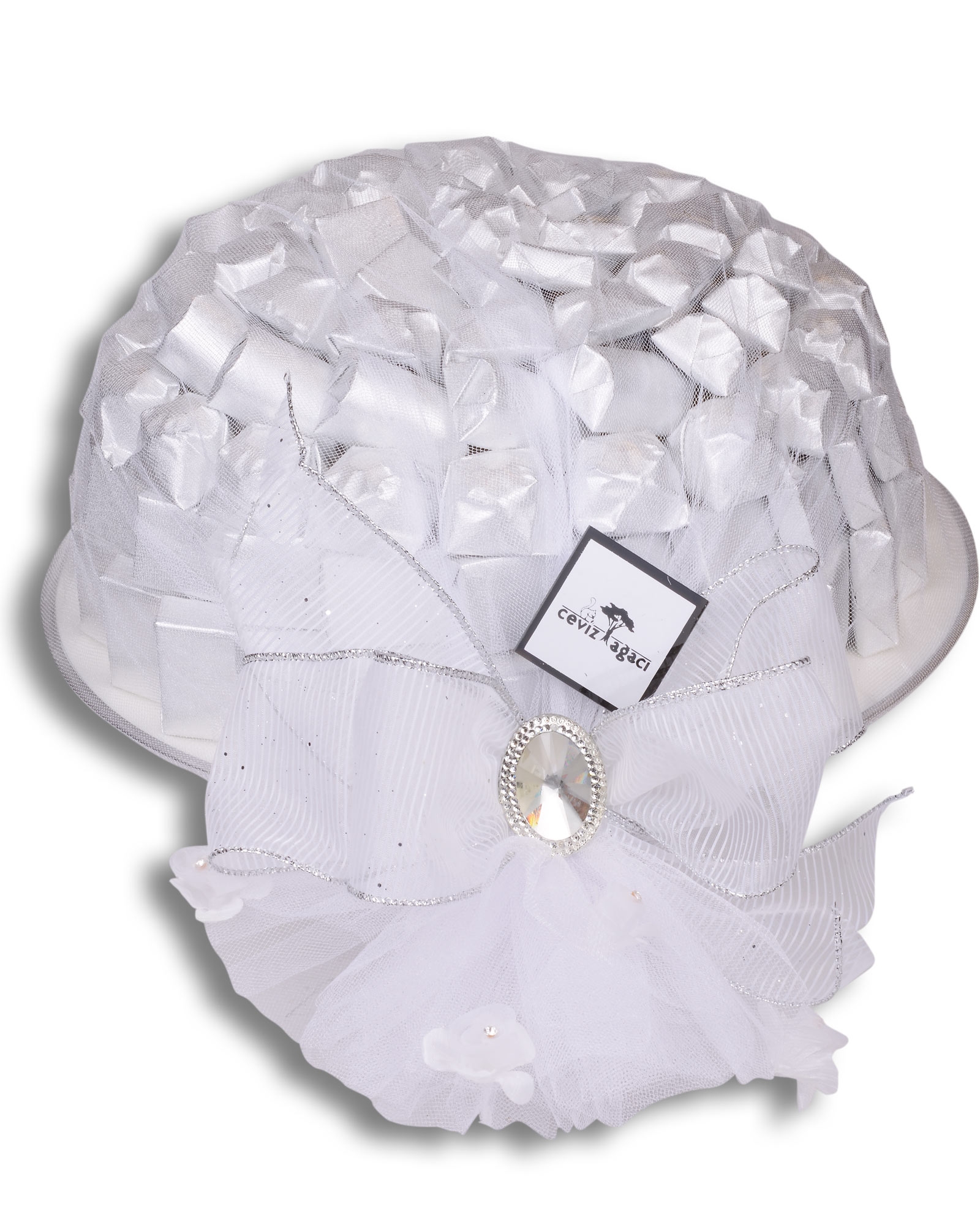 Gümüş Vazo Bayram Çikolatası | cevizagaci.com