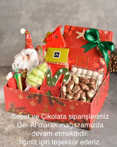 Yılbaşı Özel Hediye Sepeti - Mutlu Yıllar - Ceviz Ağacı